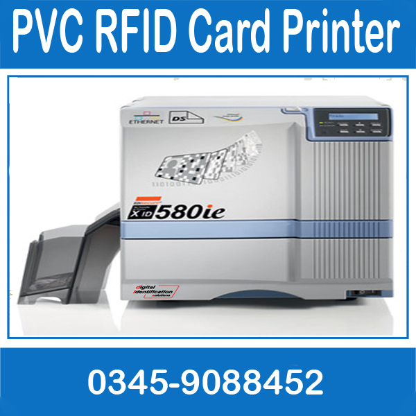 PVC RFID Card Printer XID 570ie 580ie Double side Card Printer / In ...